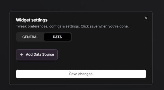 Configuring Widgets - What the Portal Documentation